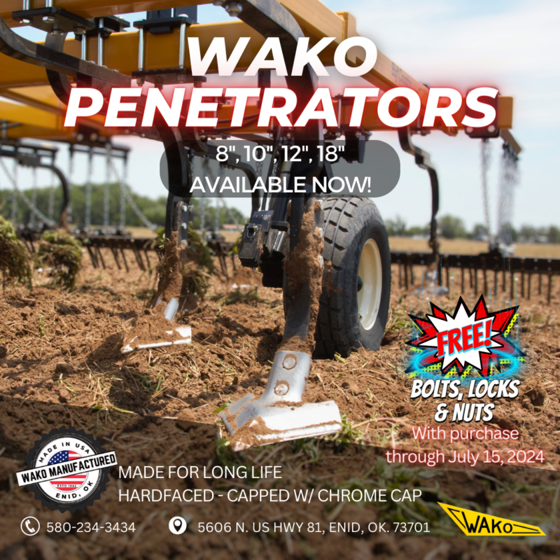 Anhydrous, Spray Parts, Fertilizer Knives | WAKO